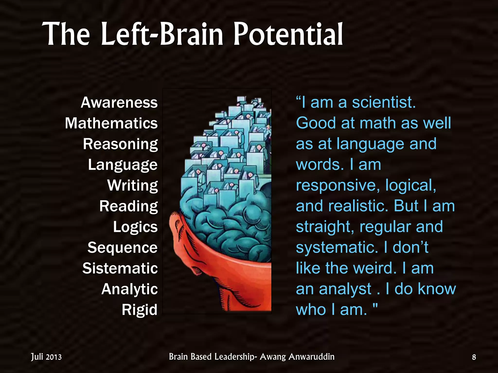 BRAIN BASED LEADERSHIP | PDF | Education