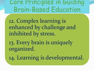Brain based learning | PPTX