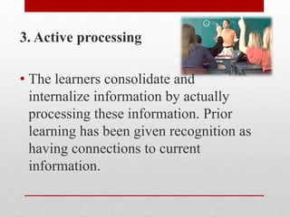 Brain based learning (continuation) | PPTX