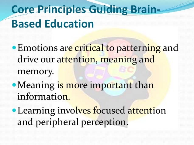 Brain based learning