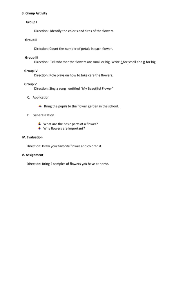 Brain based lesson plan | PDF