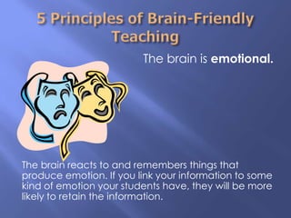 Brain based teaching | PPTX