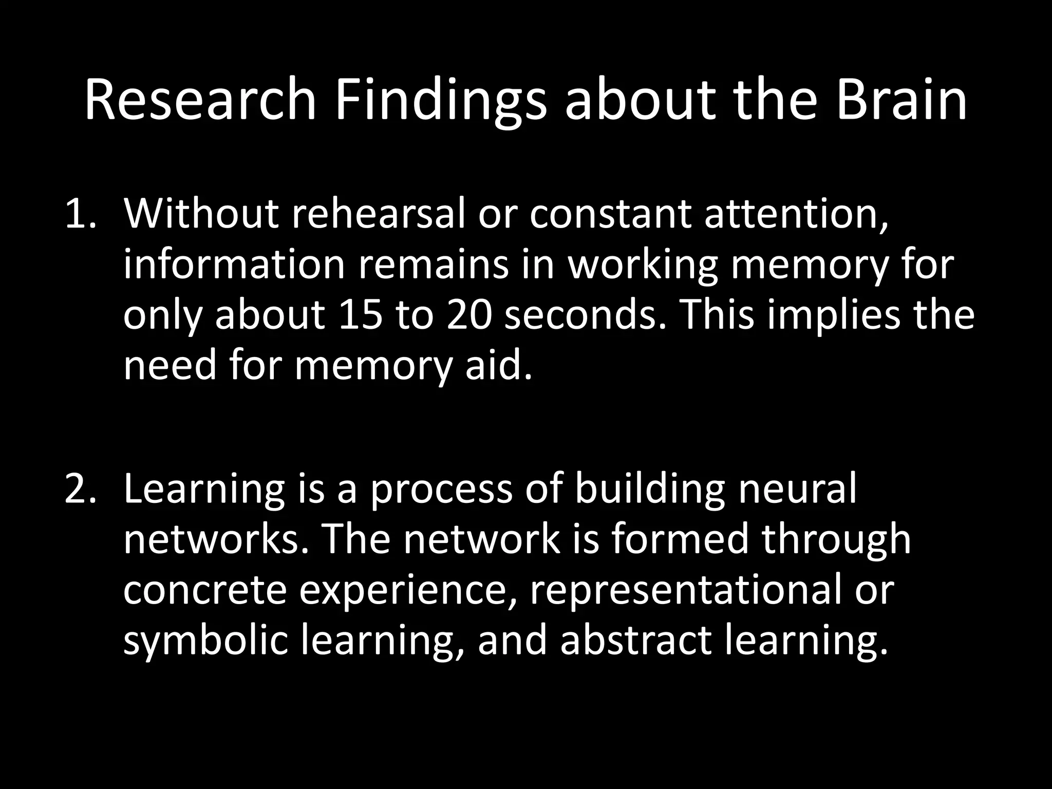 Brain compatible instructional strategies | PPTX