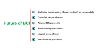 Brain Computer Interface (BCI) | PPTX