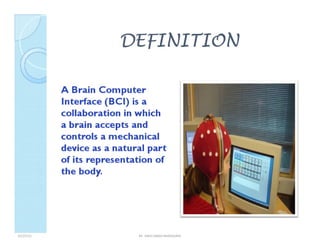 Brain computer-interface-ppt | PPT