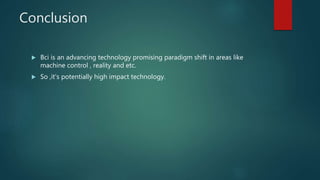 Brain computer interface | PPTX