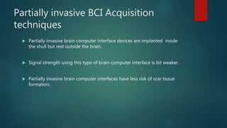 Brain computer interface | PPTX | Brain and Nervous System Disorders ...