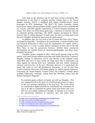 Brain computer interaction and medical access to the brain | PDF