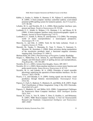 Brain computer interaction and medical access to the brain | PDF