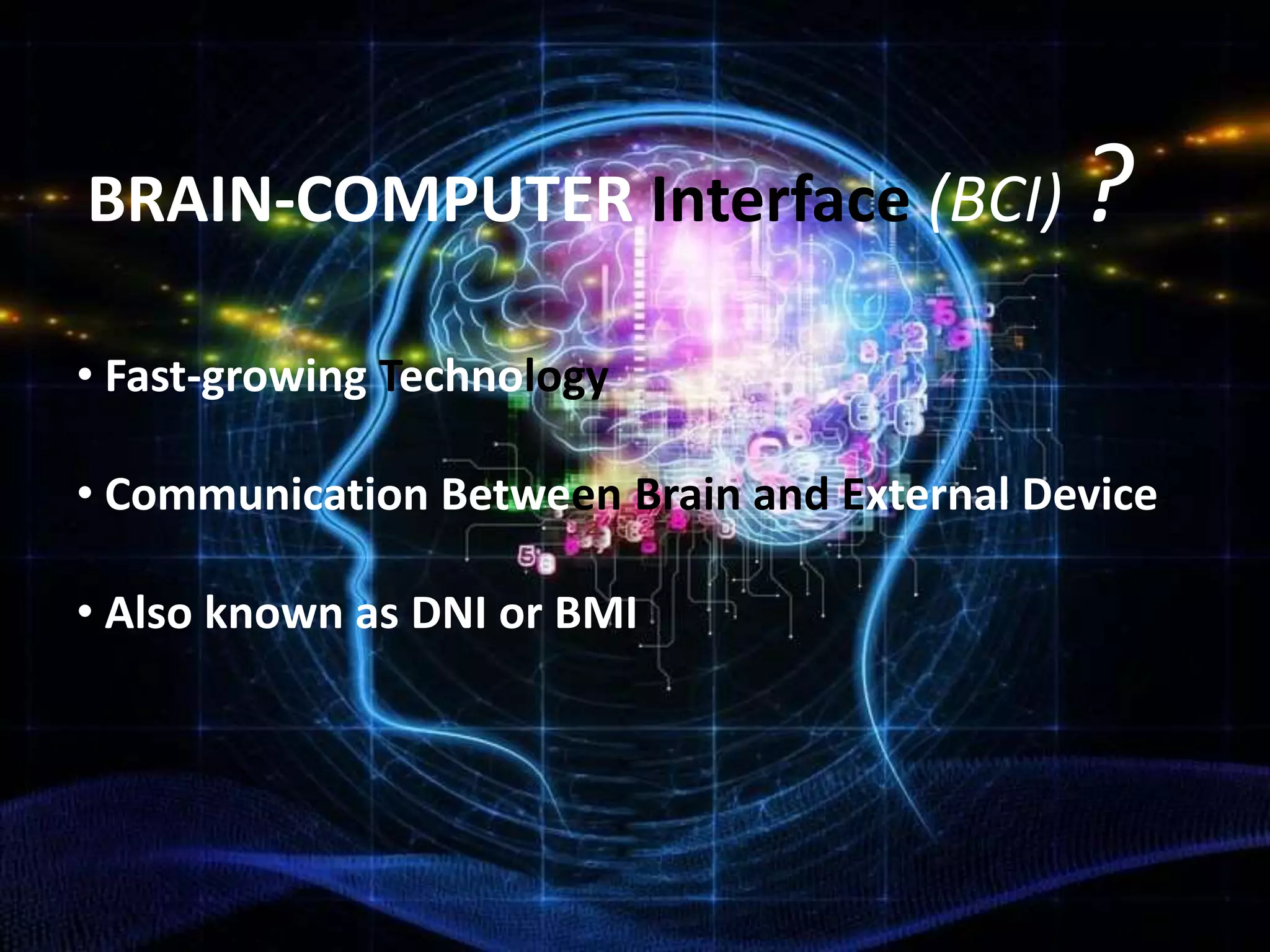 Brain Computer Interface | PPT