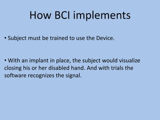 Brain Computer Interface | PPT