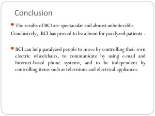 Brain computer interface by akshay parmar | PPT | Free Download