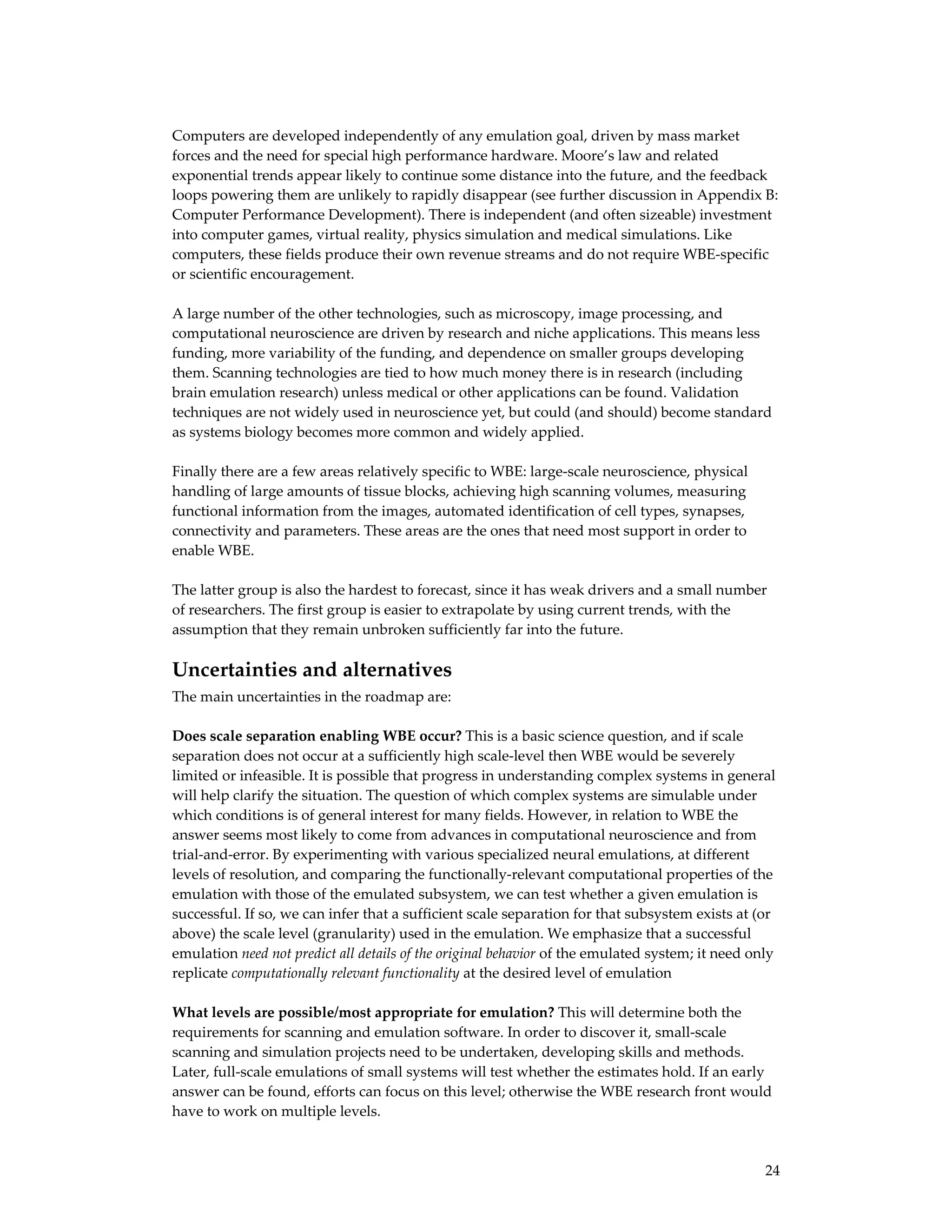 Brain emulation-roadmap-report | PDF | Graphics Software | Computer ...