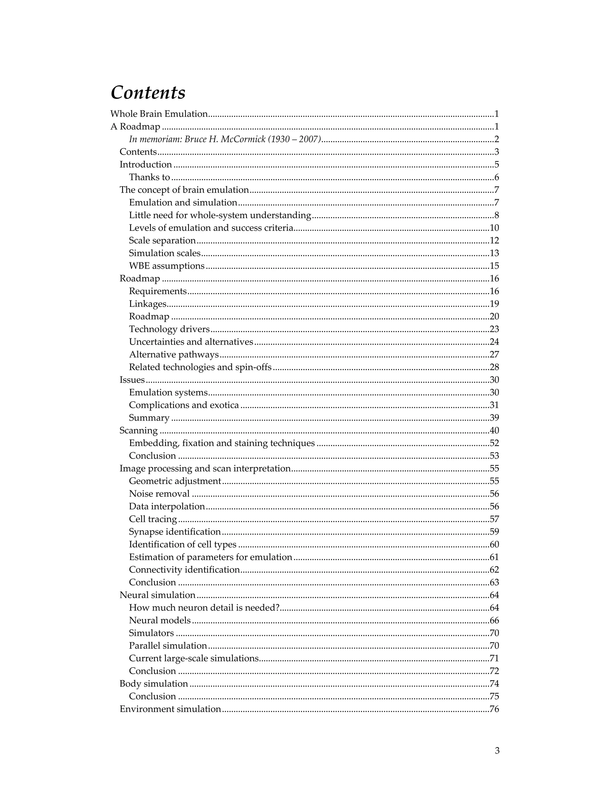 Brain emulation-roadmap-report | PDF