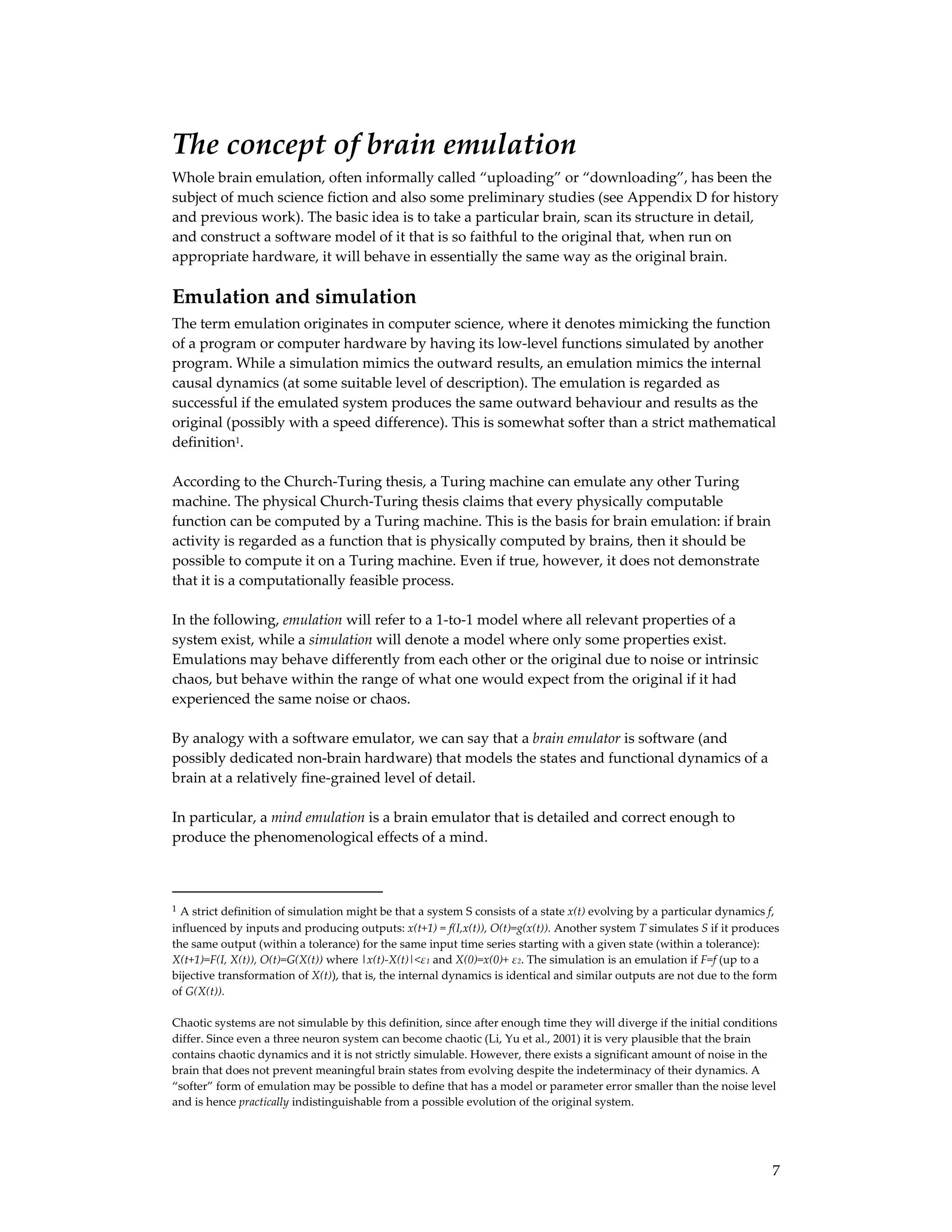 Brain emulation-roadmap-report | PDF