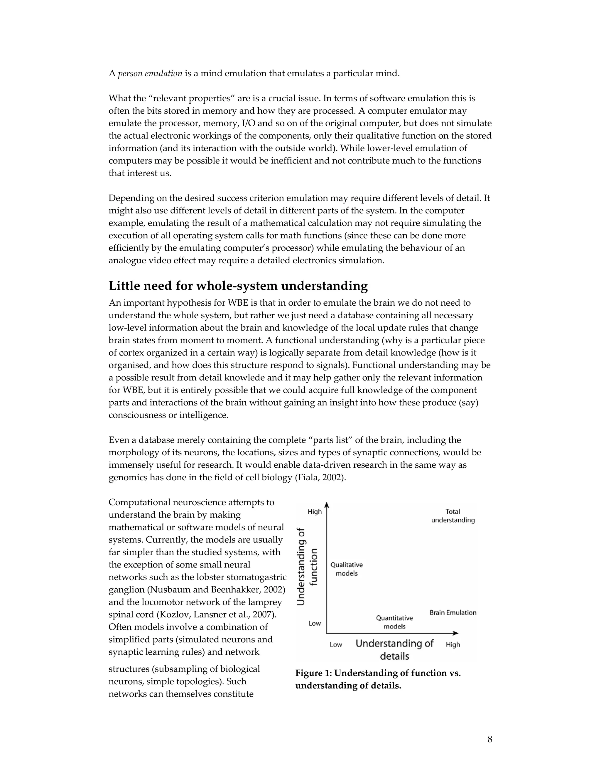 Brain emulation-roadmap-report | PDF