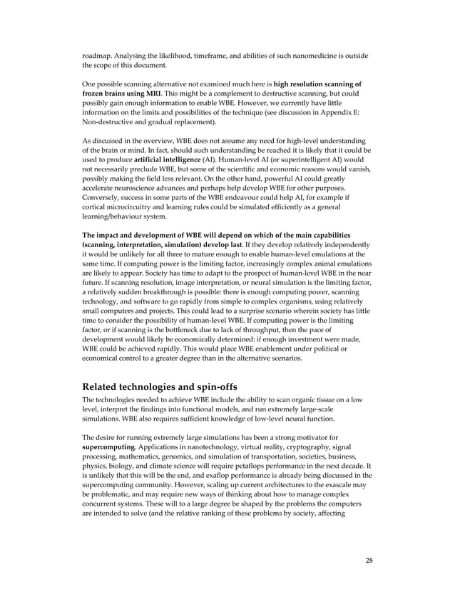 Brain emulation-roadmap-report | PDF | Graphics Software | Computer ...