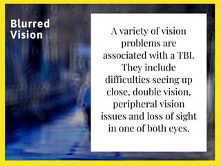 Telltale Signs of a Traumatic Brain Injury | PPT