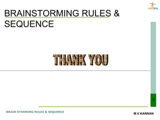 Brain storming-rules | PPT