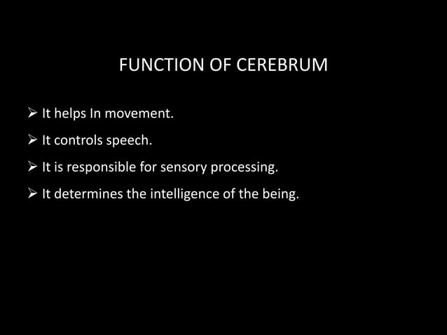 Brain:-structure and function | PPTX