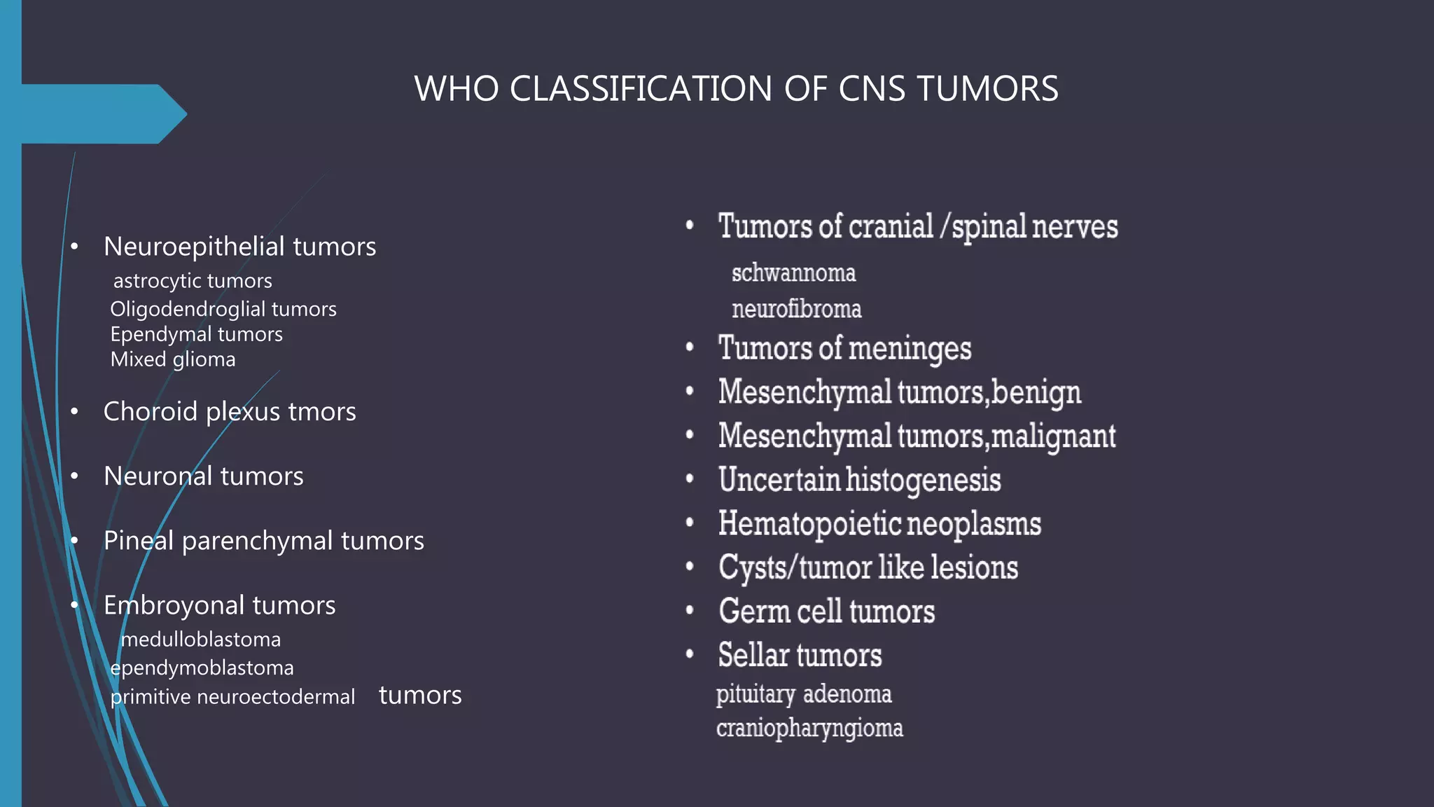 Brain tumors | PPTX