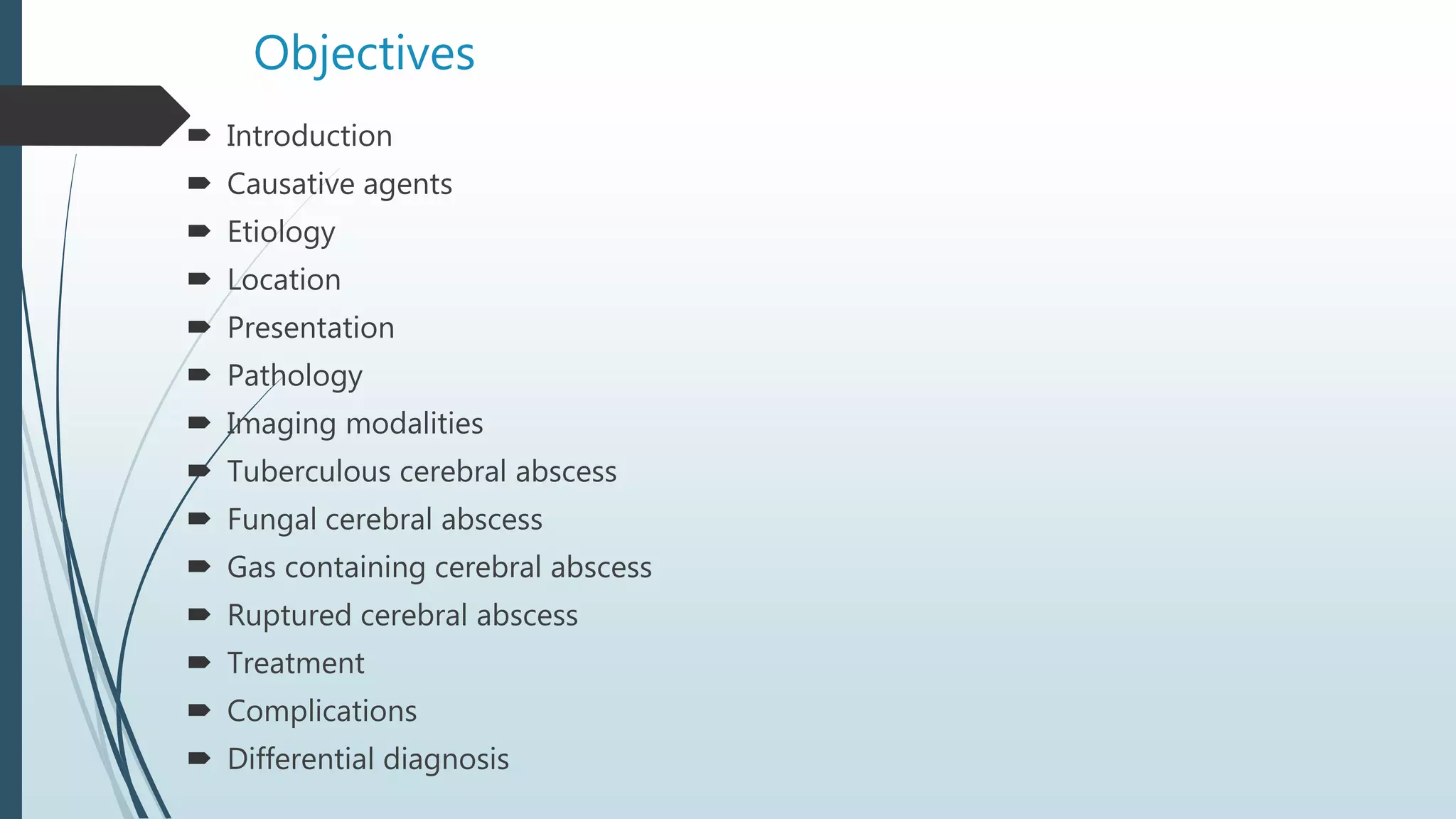 Brain abscess | PPTX