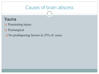 Brain abscess by waheed | PPTX