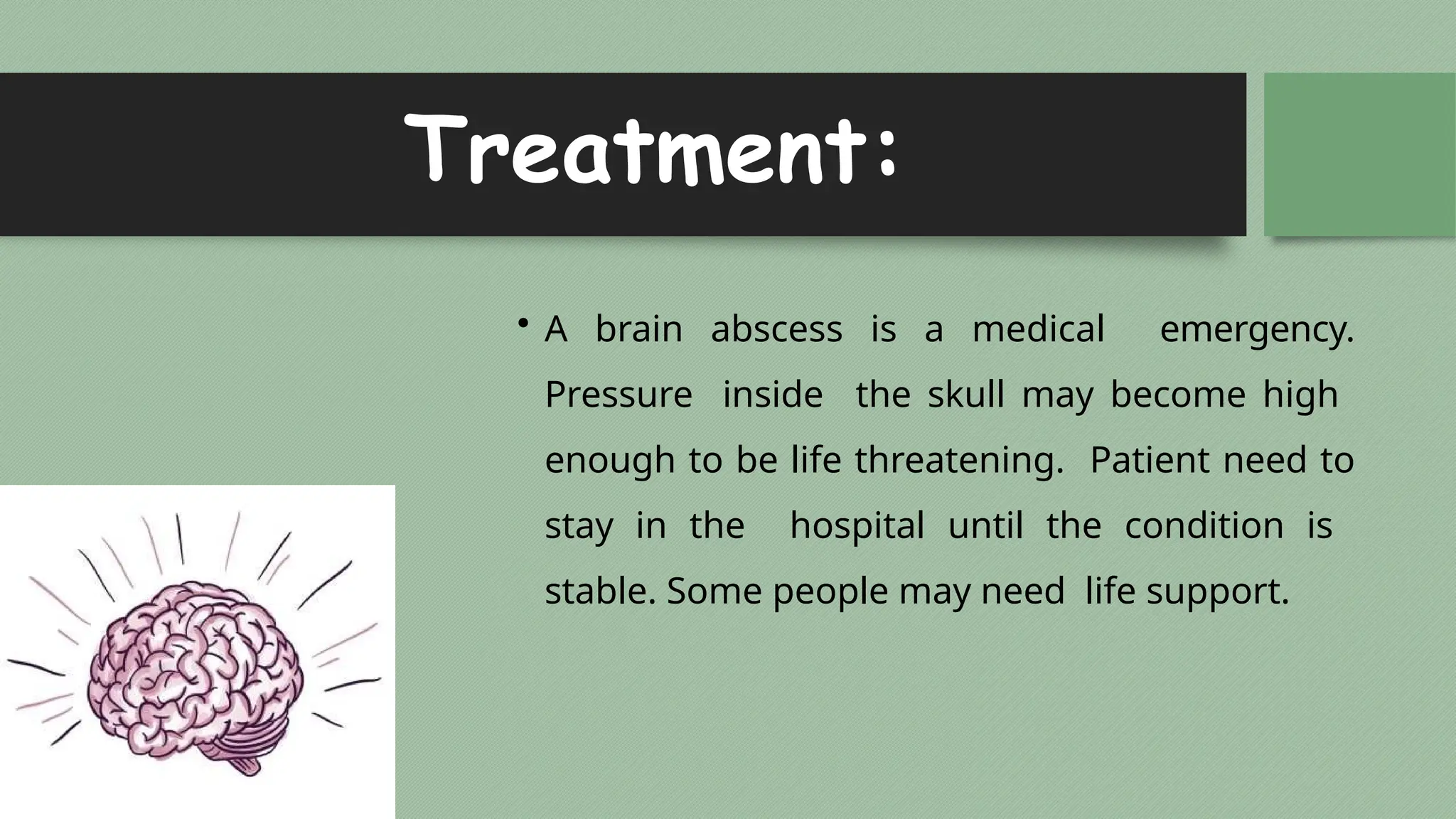 brain abscess, signs and symptoms, diagnostic tests, c/f. | PPTX
