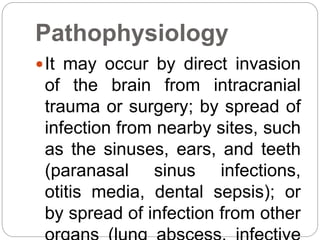 Brain abscess | PPTX