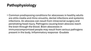 Brain Abscess.pdf presentation and treat | PDF