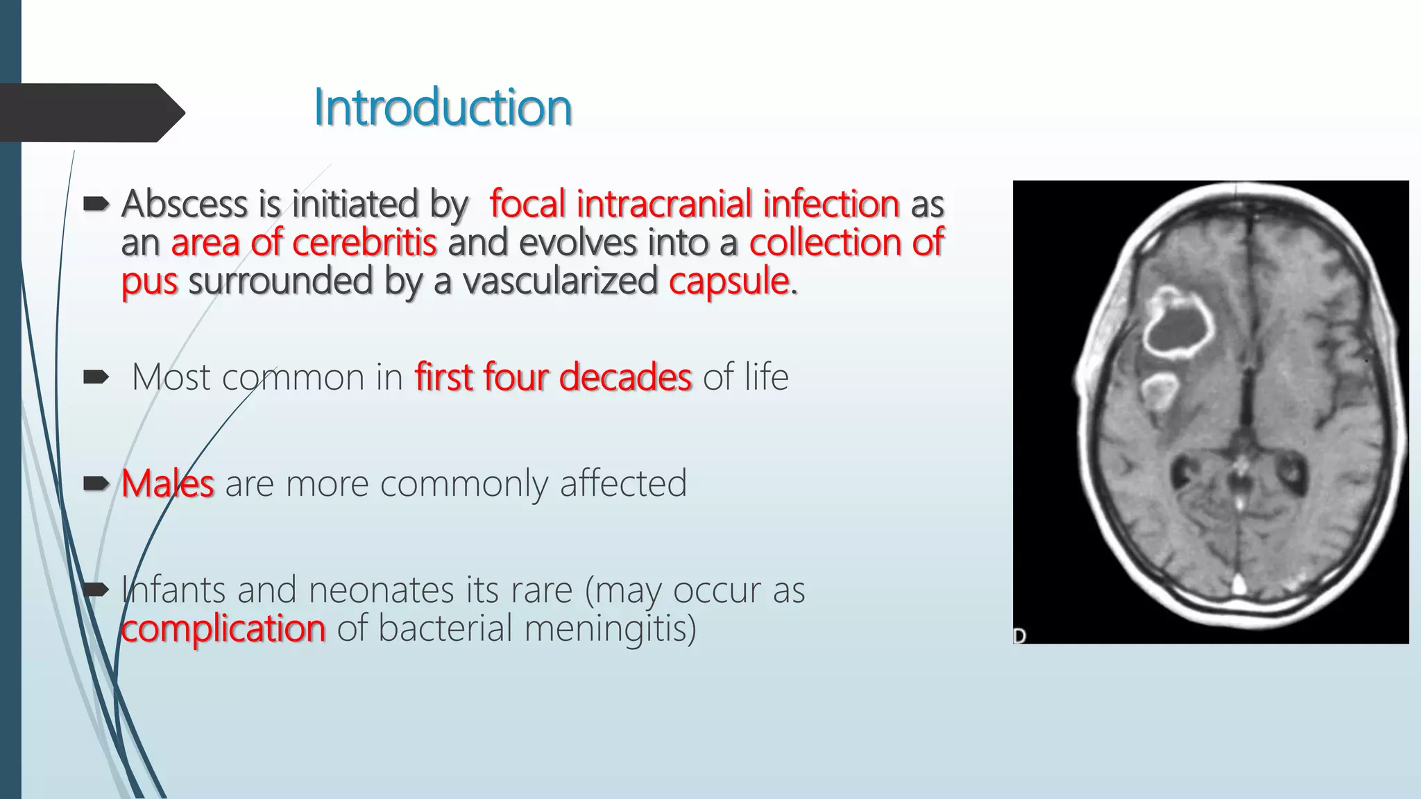 Brain abscess (dr. mahesh) | PPTX