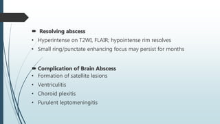 Brain abscess (dr. mahesh) | PPTX