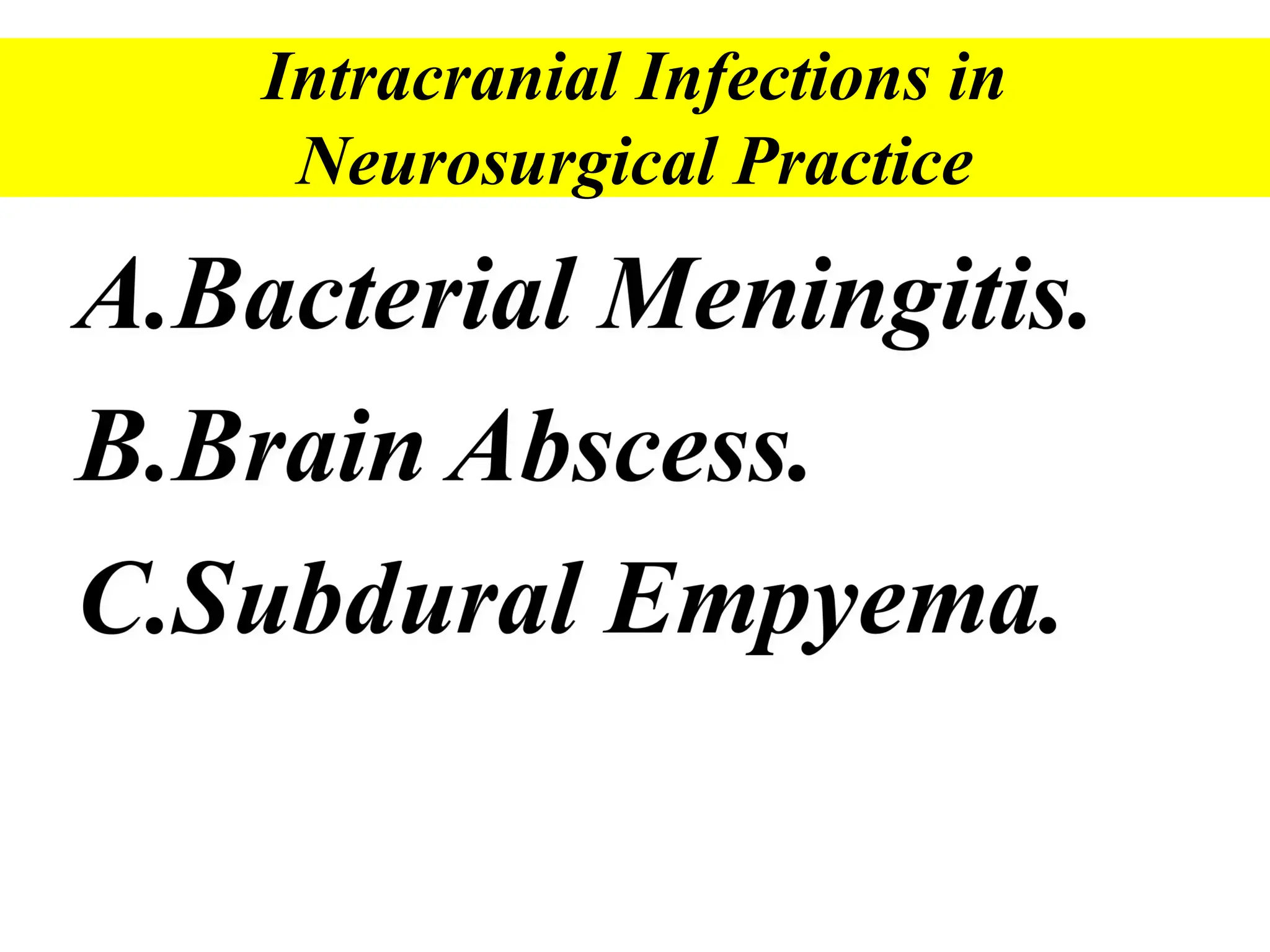 Brain Abscess it's causes and treatment and sign symptoms | PDF