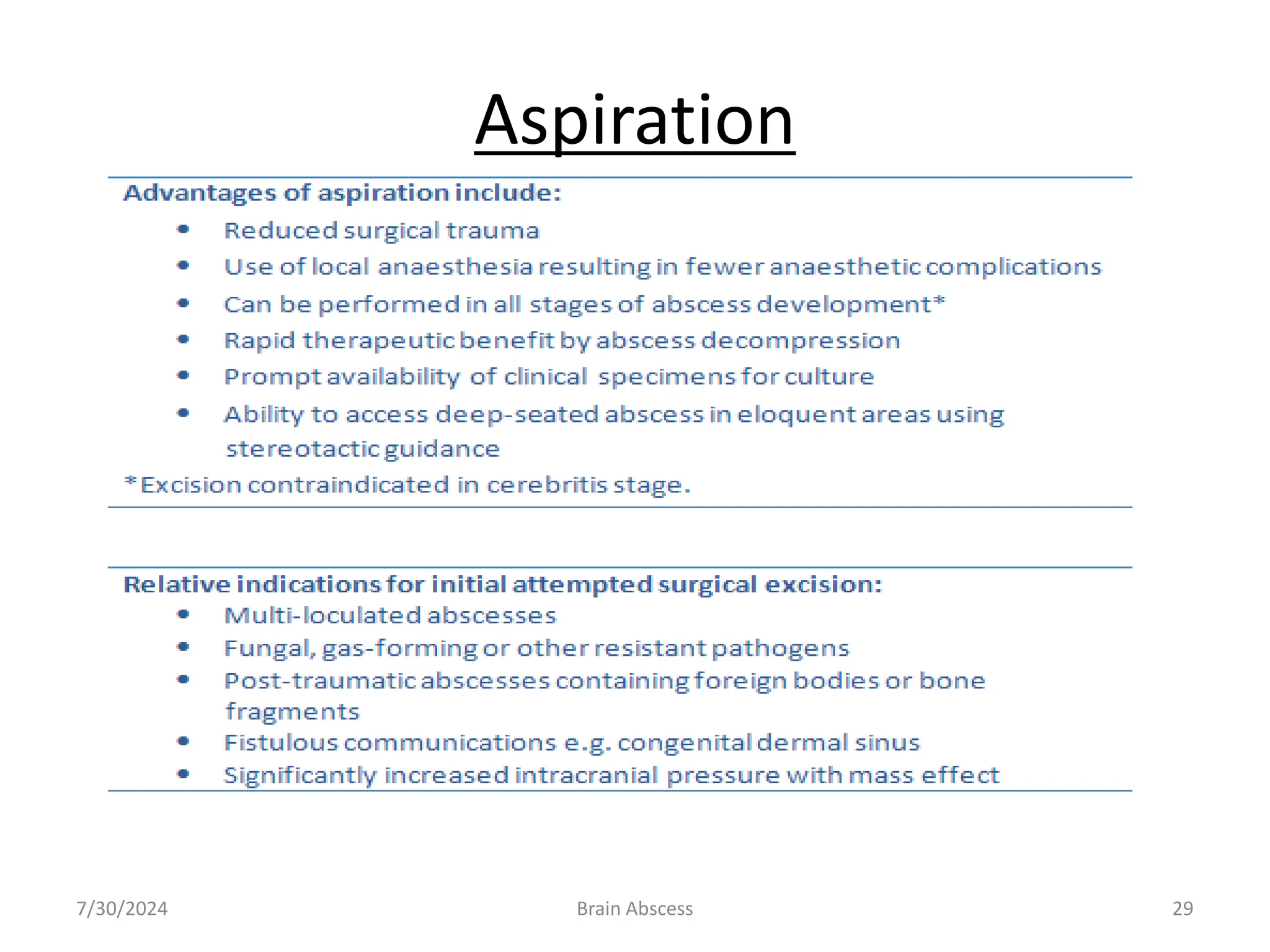 brain abscess explained in details, management | PPTX
