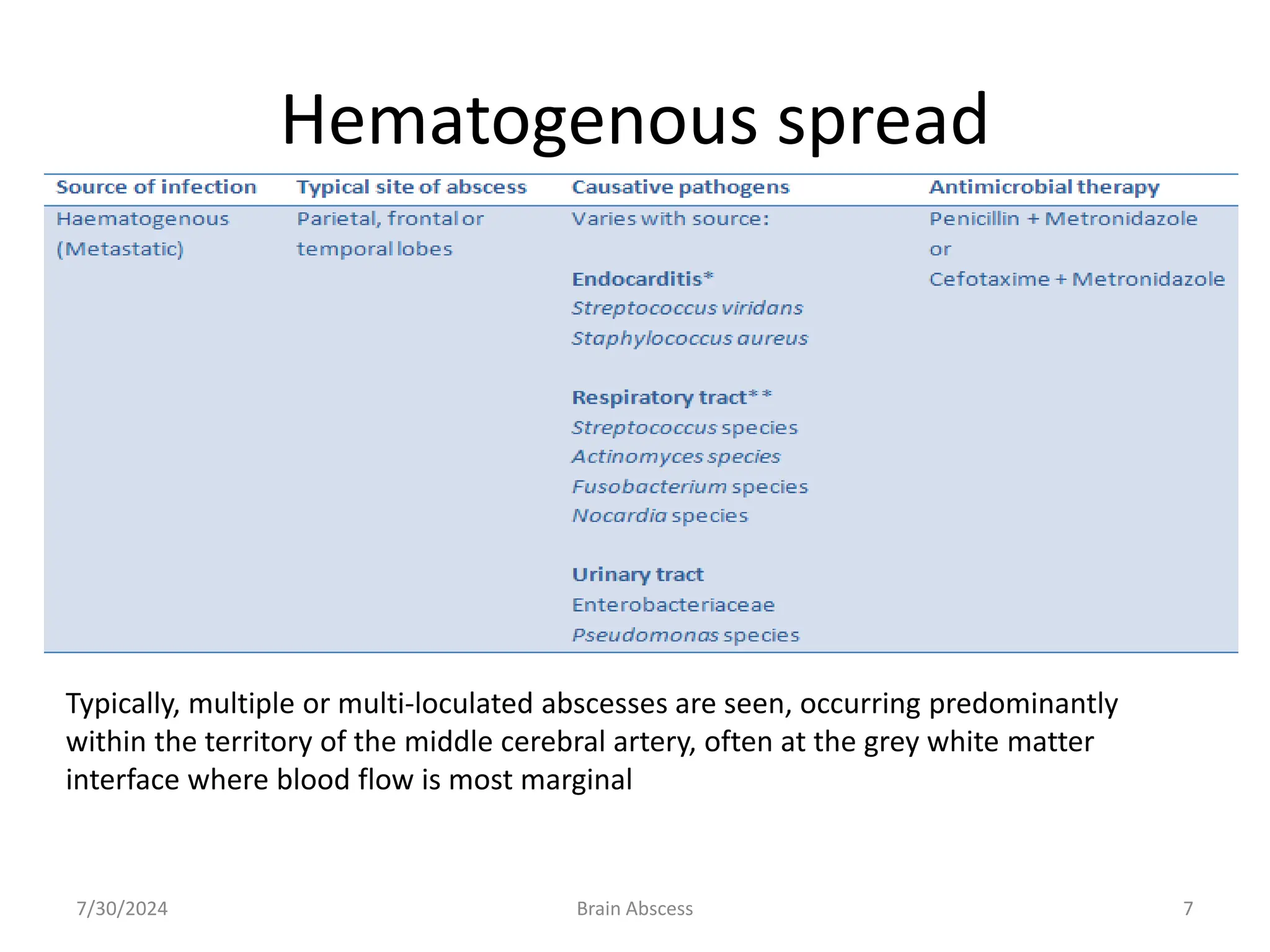 brain abscess explained in details, management | PPTX