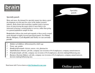 BrainActive MR Presentation | PPT