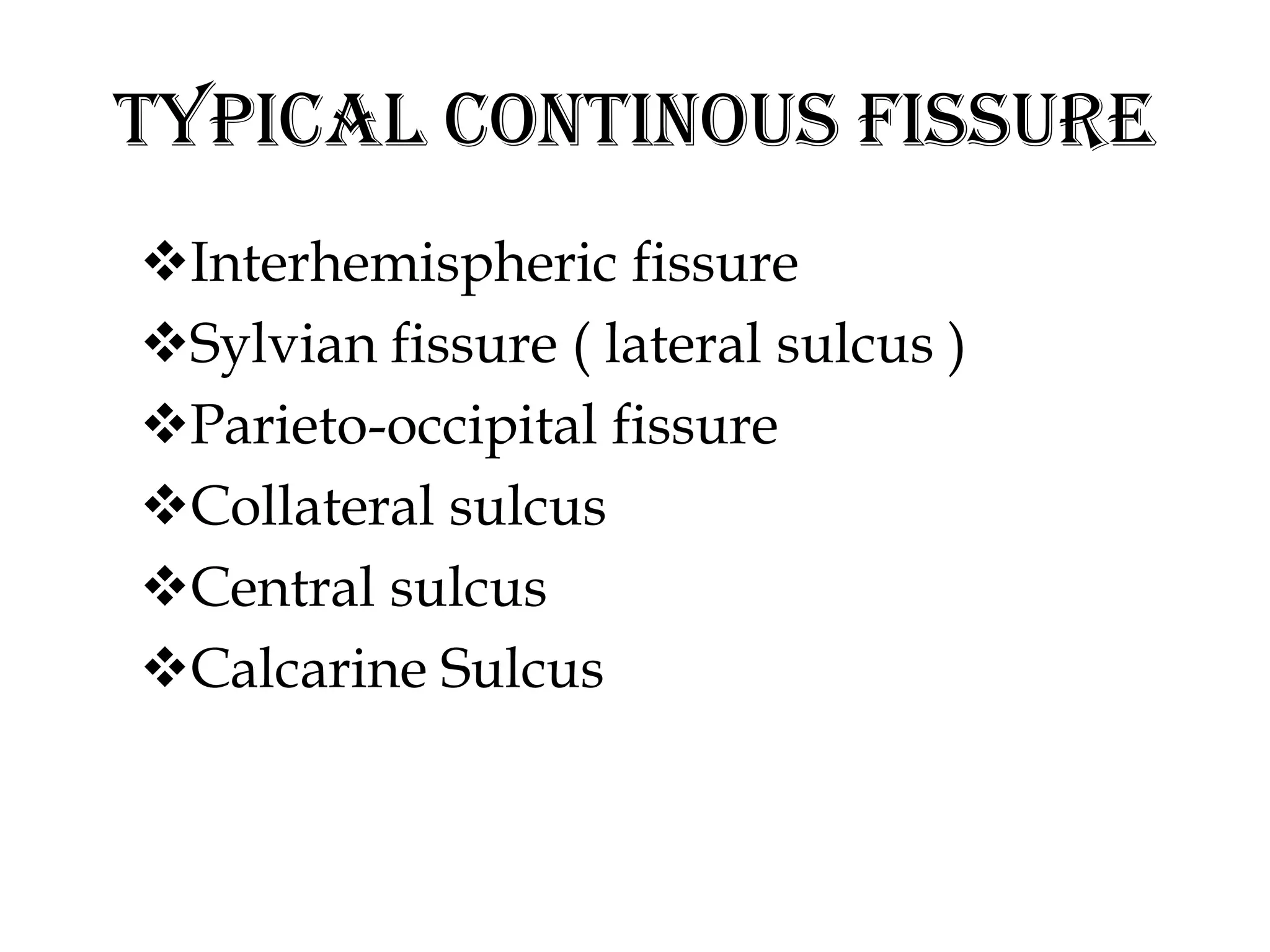 Anatomy of brain sulcus and gyrus - Dr.Sajith MD RD | PPTX