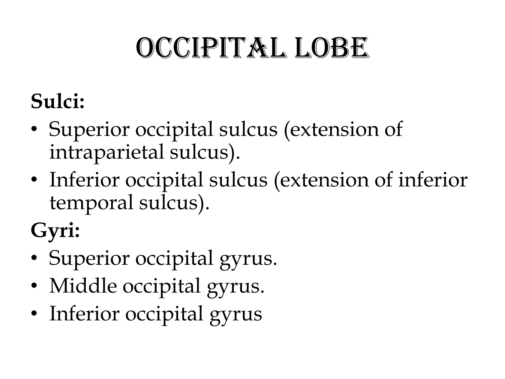 Anatomy of brain sulcus and gyrus - Dr.Sajith MD RD | PPTX | Brain and ...