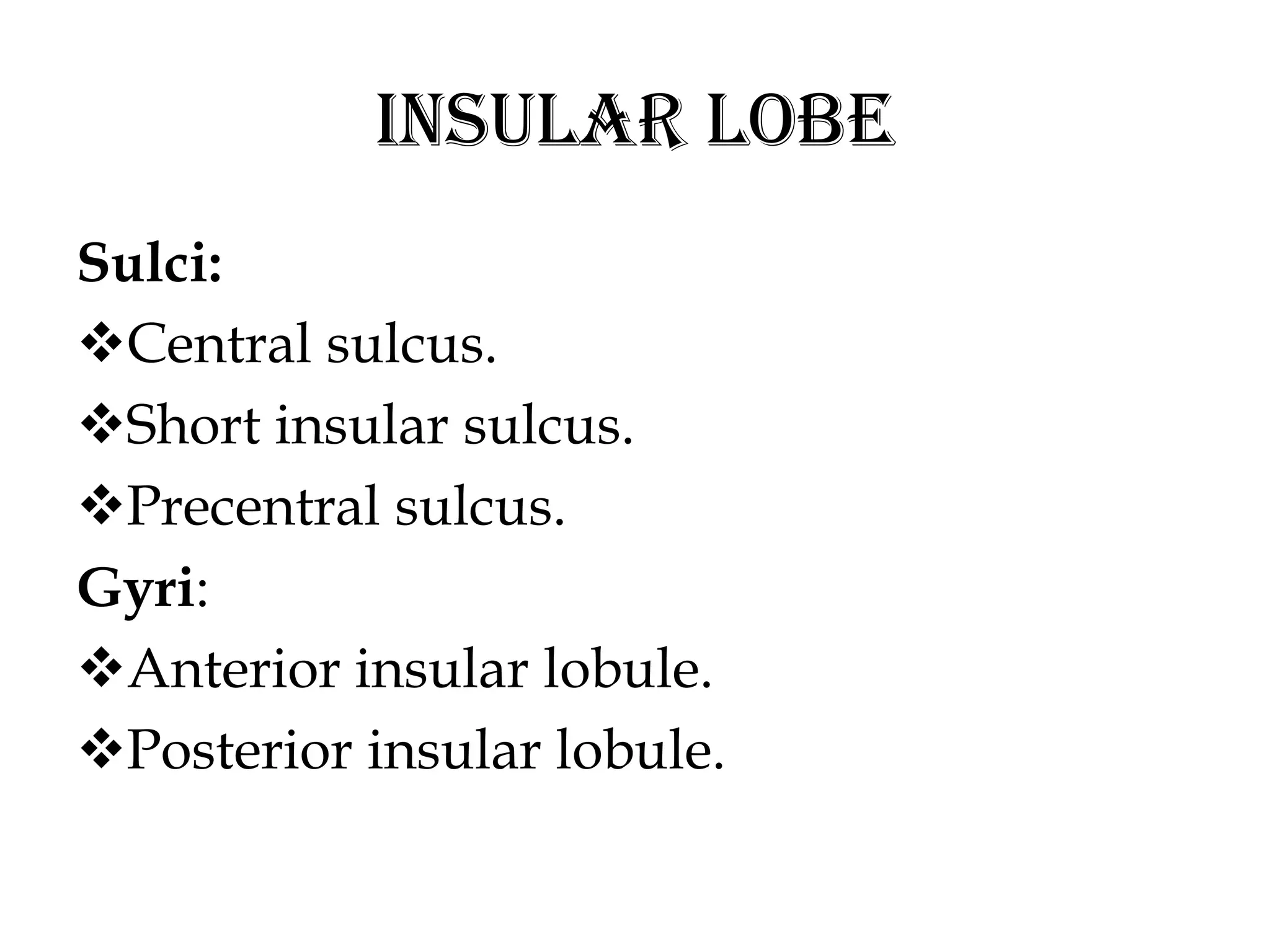Anatomy of brain sulcus and gyrus - Dr.Sajith MD RD | PPTX
