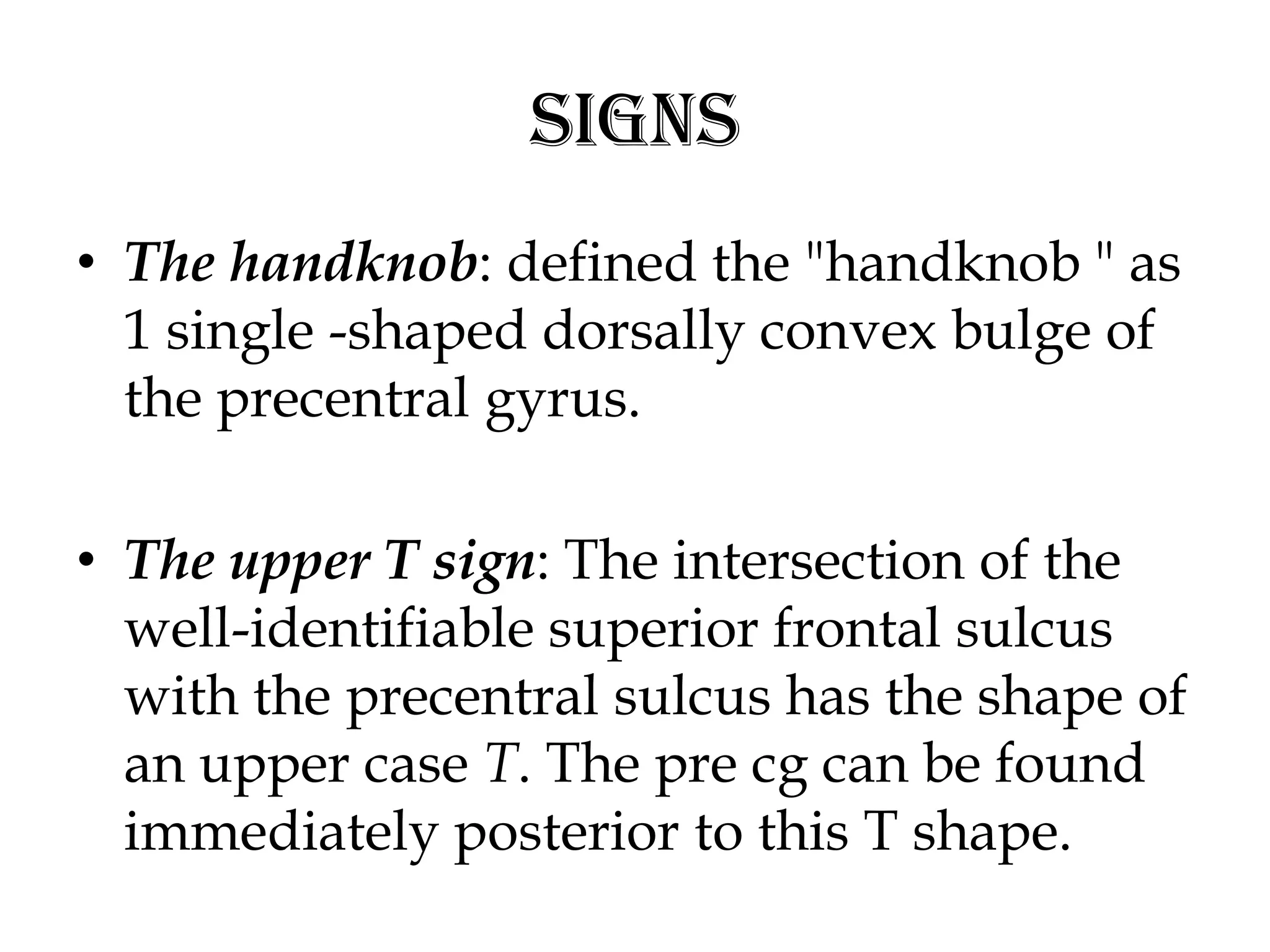 Anatomy of brain sulcus and gyrus - Dr.Sajith MD RD | PPTX