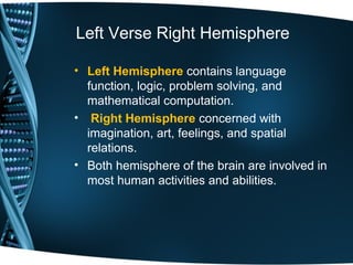 Brain and behaviour dr vbk | PPT