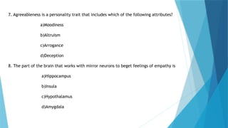 BRAIN AND PERSONALITY in Psychology.pptx