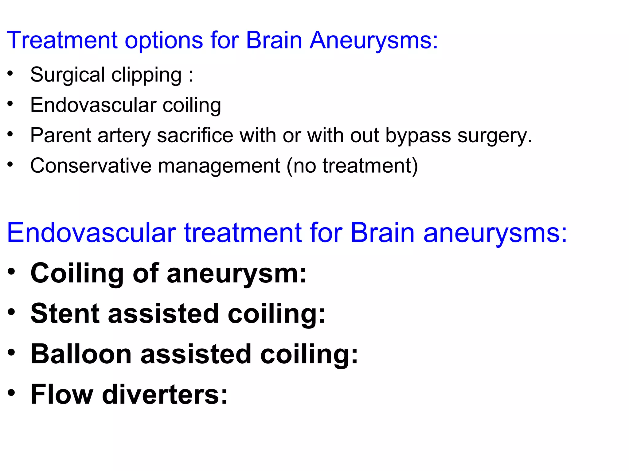 Endovascular Neurosurgery | PPT