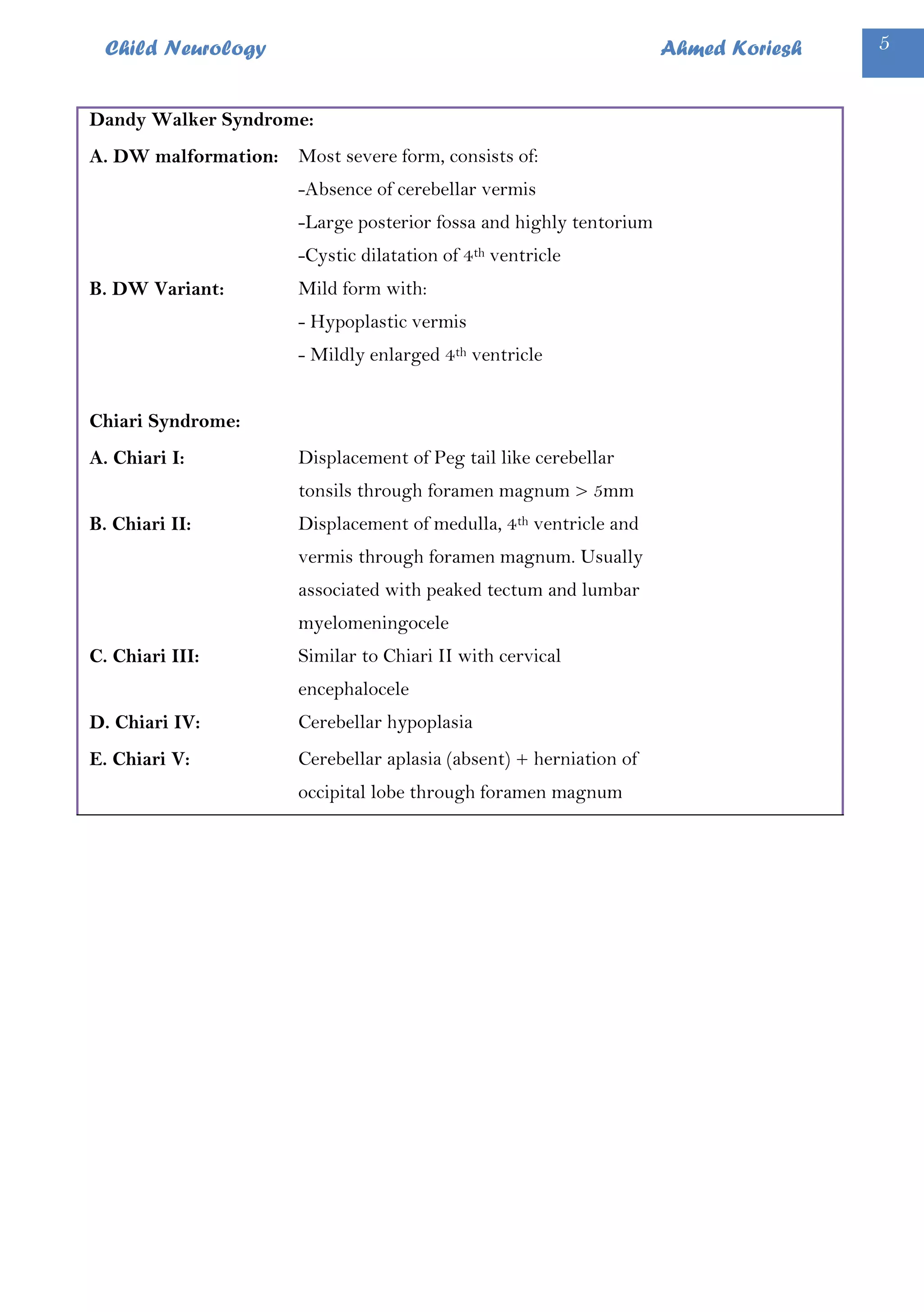 Brain anomalies | PDF