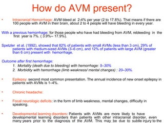 Brain avm | PPT