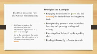 Utilizing Brain Based Learning to Design an Accelerate Learning ...