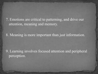 Brain based learning | PPTX