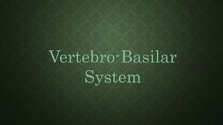 Brain blood supply | PPT