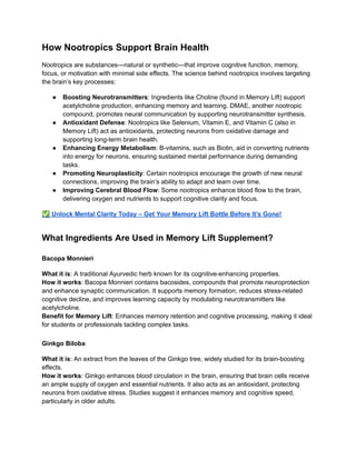 Brain Boost in 2025_ Memory Lift Supplement Review and How It Works.pdf