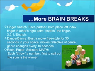 Brain break!!! | PPT